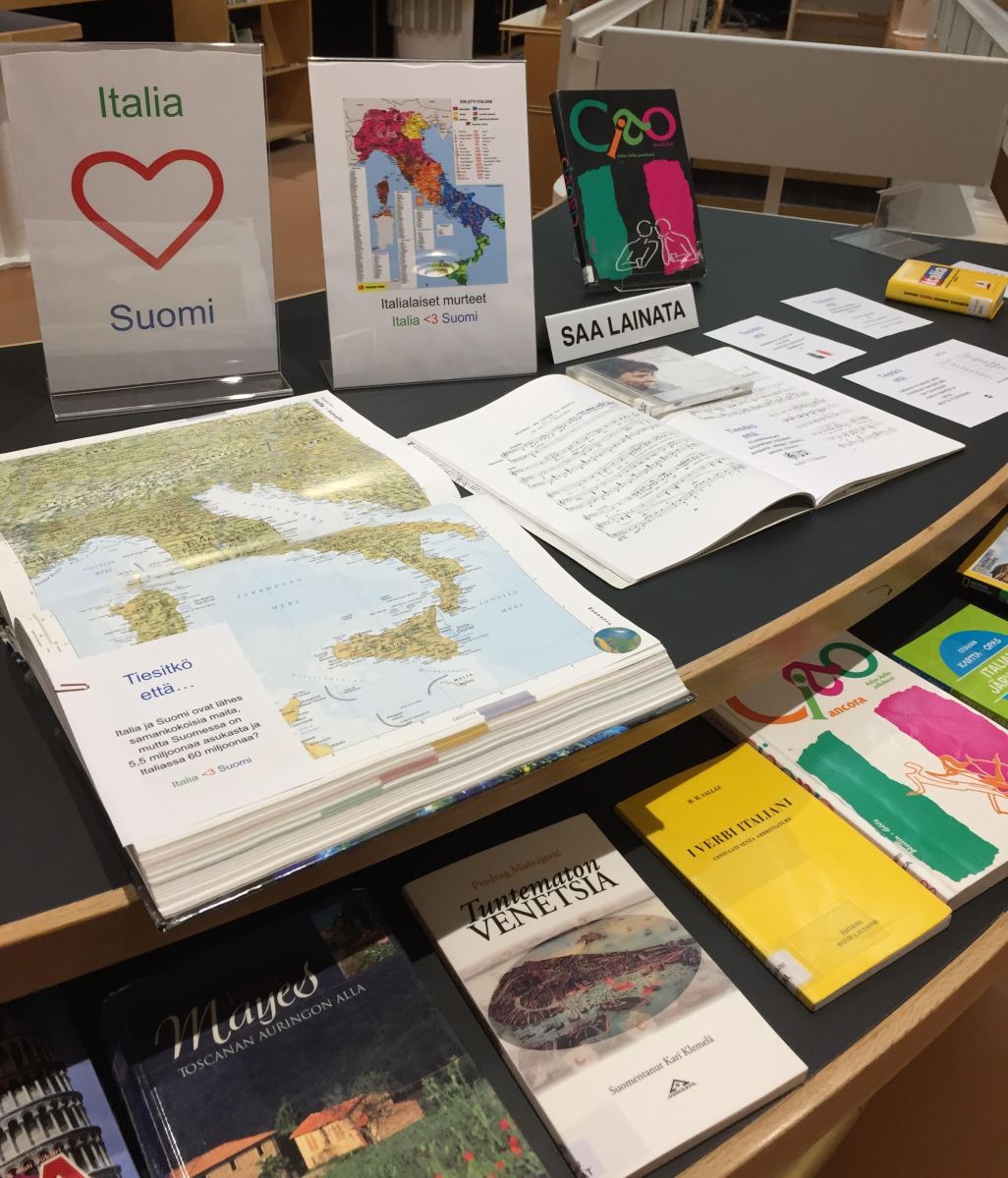 Mitä harjoittelusta jäi mieleen? – Kirjava kirjasto